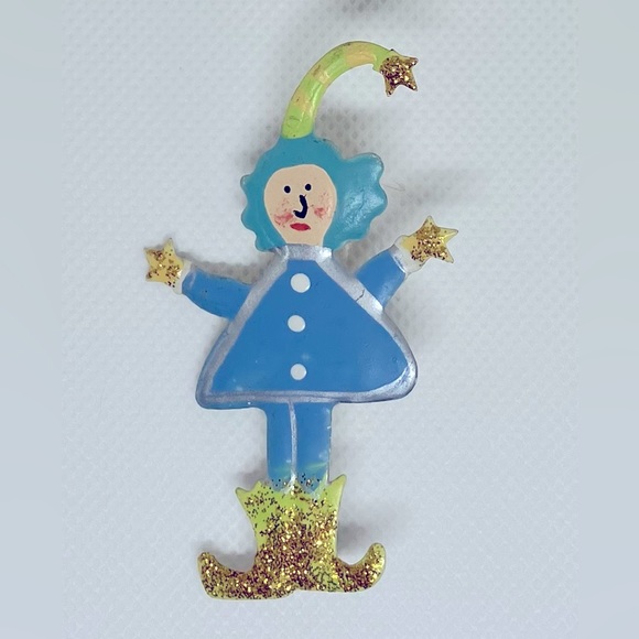 Jewelry | Vintage Elf Pin Christmas Jewelry | Poshmark
